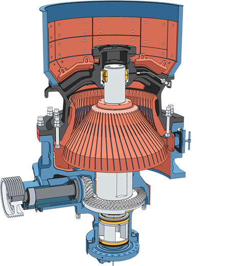 Hyton Factory OEM Manganese Casting Mantle Liner for Sandvik CH660 ...